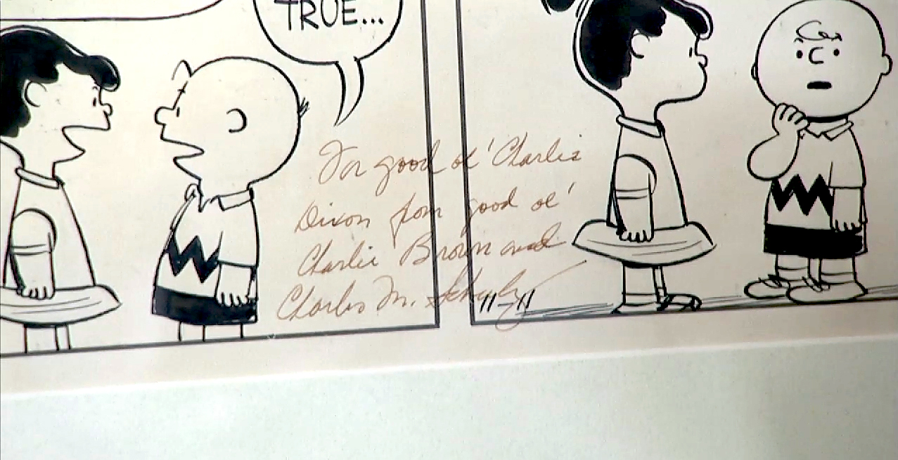 1955 Charles Schulz Signed "Peanuts" Strip | Antiques Roadshow | PBS