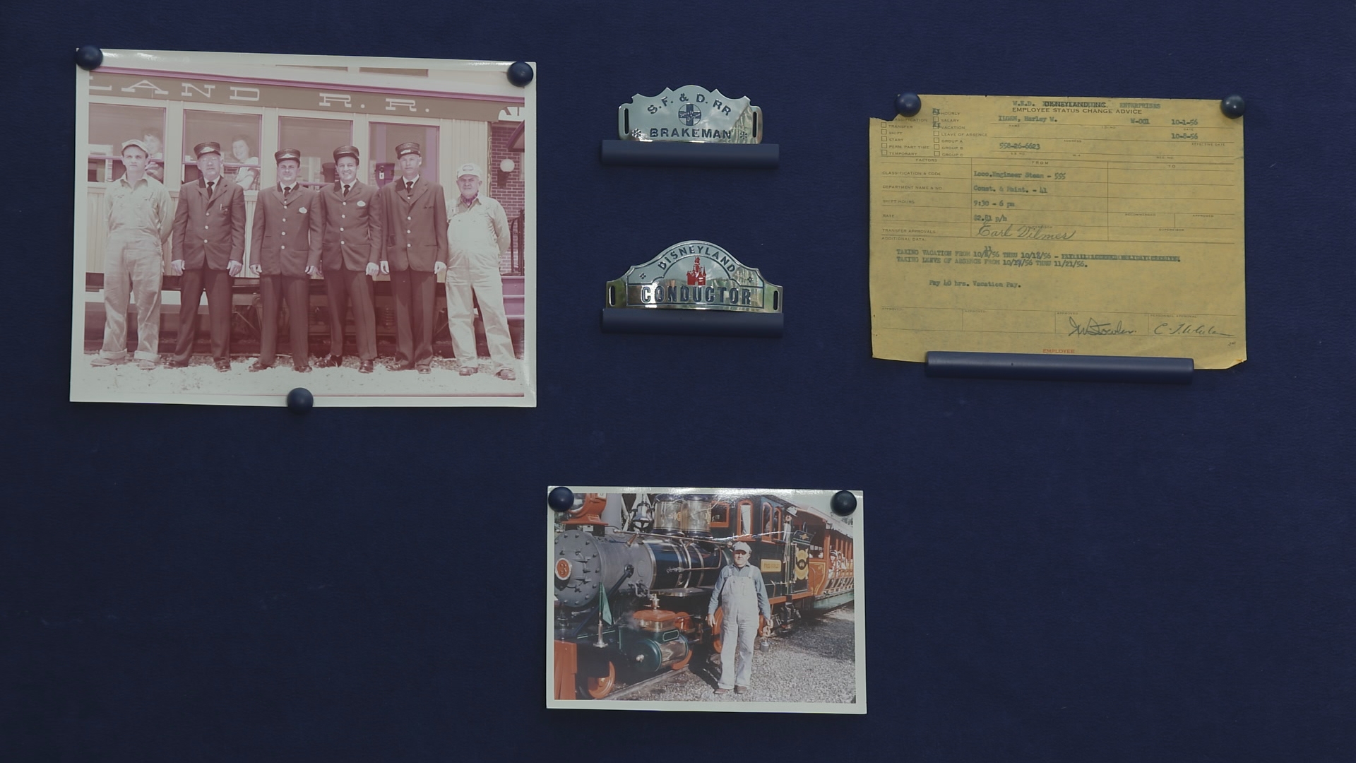 Disneyland Railroad Hat Badges, ca. 1957 | Antiques Roadshow | PBS