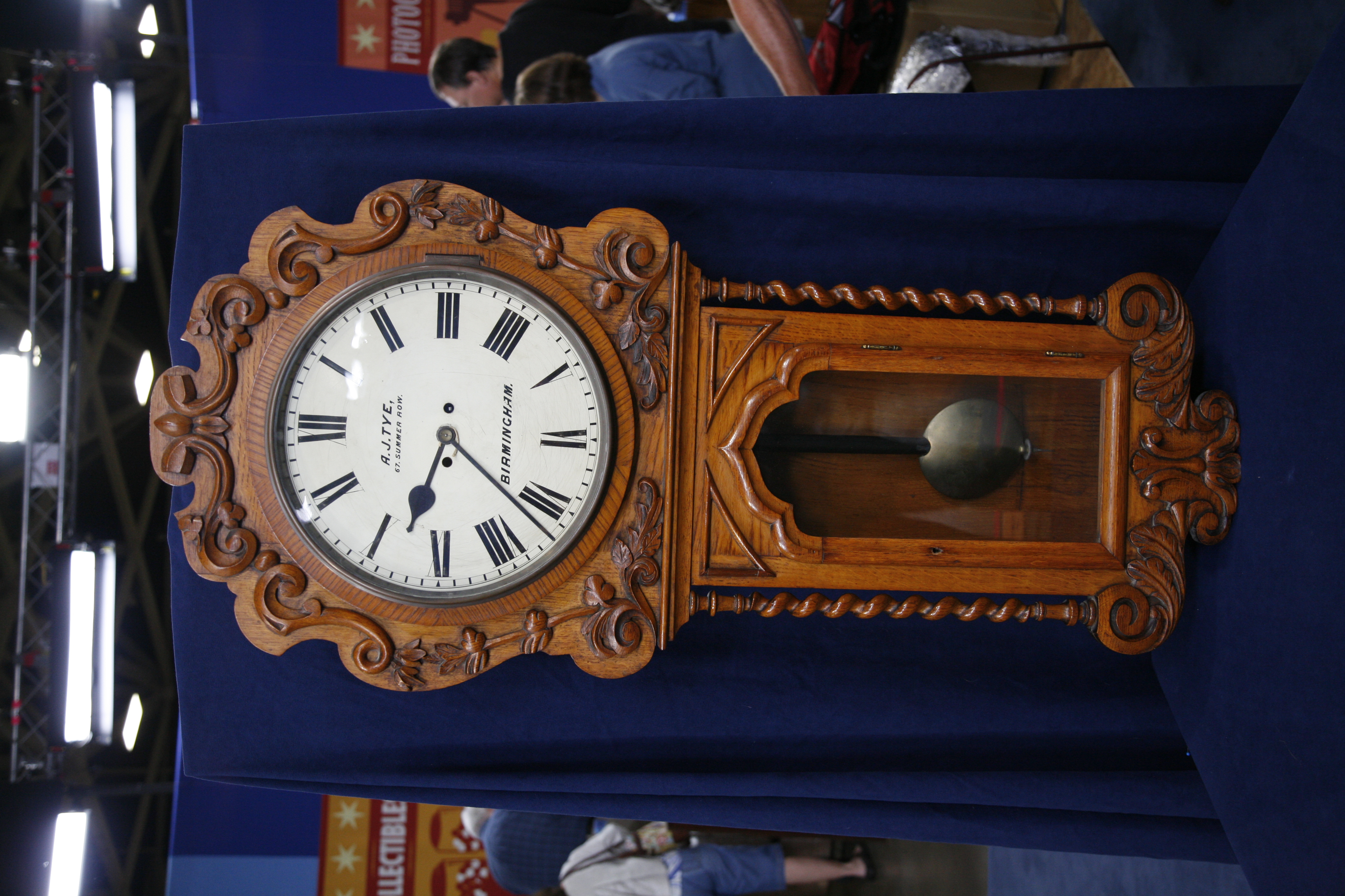 Victorian Wall Clock Victoria Station Clocks Analog 30 Cm X 9 Cm Wall