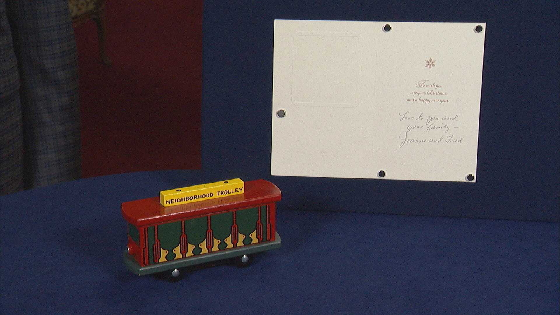 Fred & Joanne Rogers-signed Trolley & Card, ca. 2000 | Antiques ...