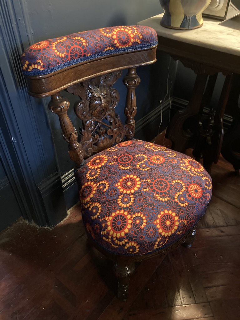 Gbenga Akinnagbe: Repurposed Eastlake-style Chair & Duncan Phyfe-style ...