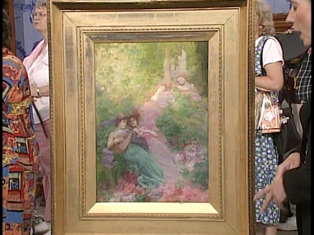 Henry Siddons Mowbray Painting, ca. 1895 | Antiques Roadshow | PBS