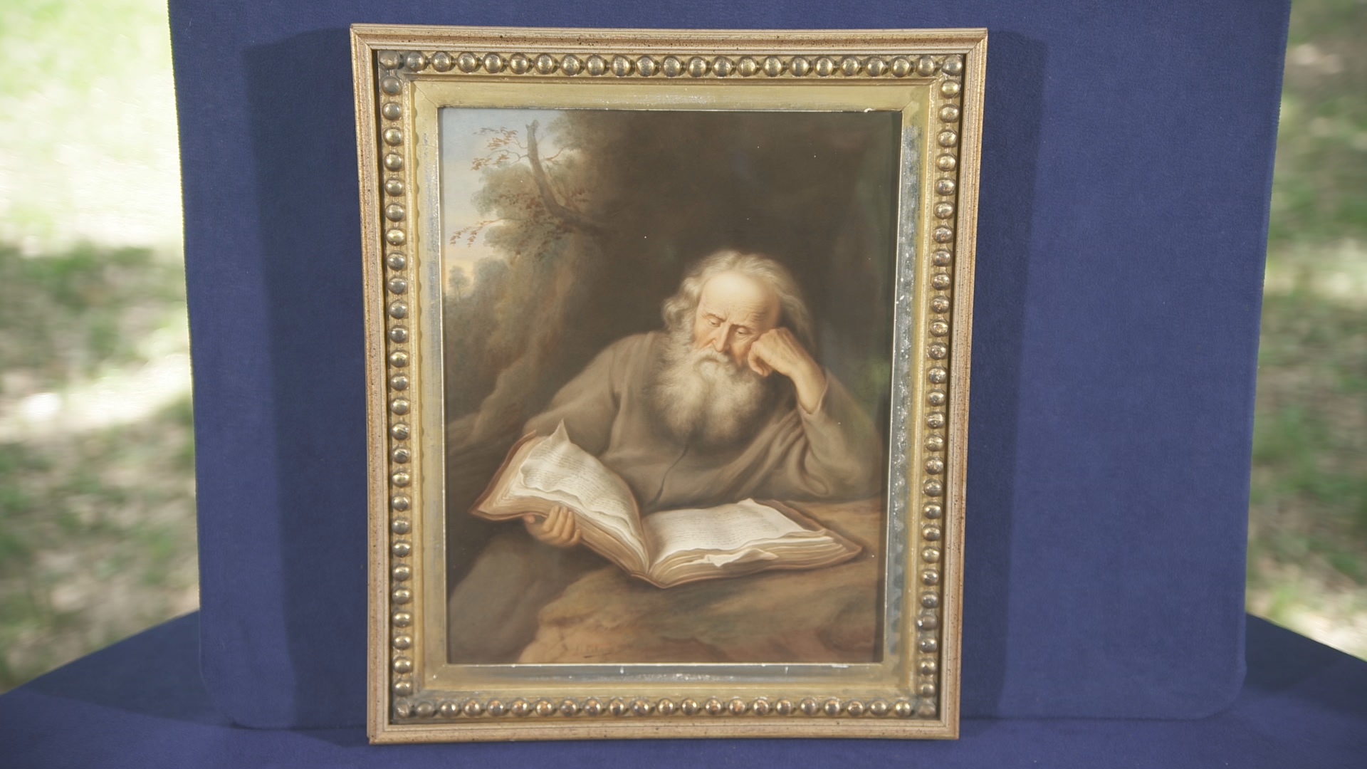 KPM The Hermit Porcelain Plaque, ca. 1900 | Antiques Roadshow | PBS