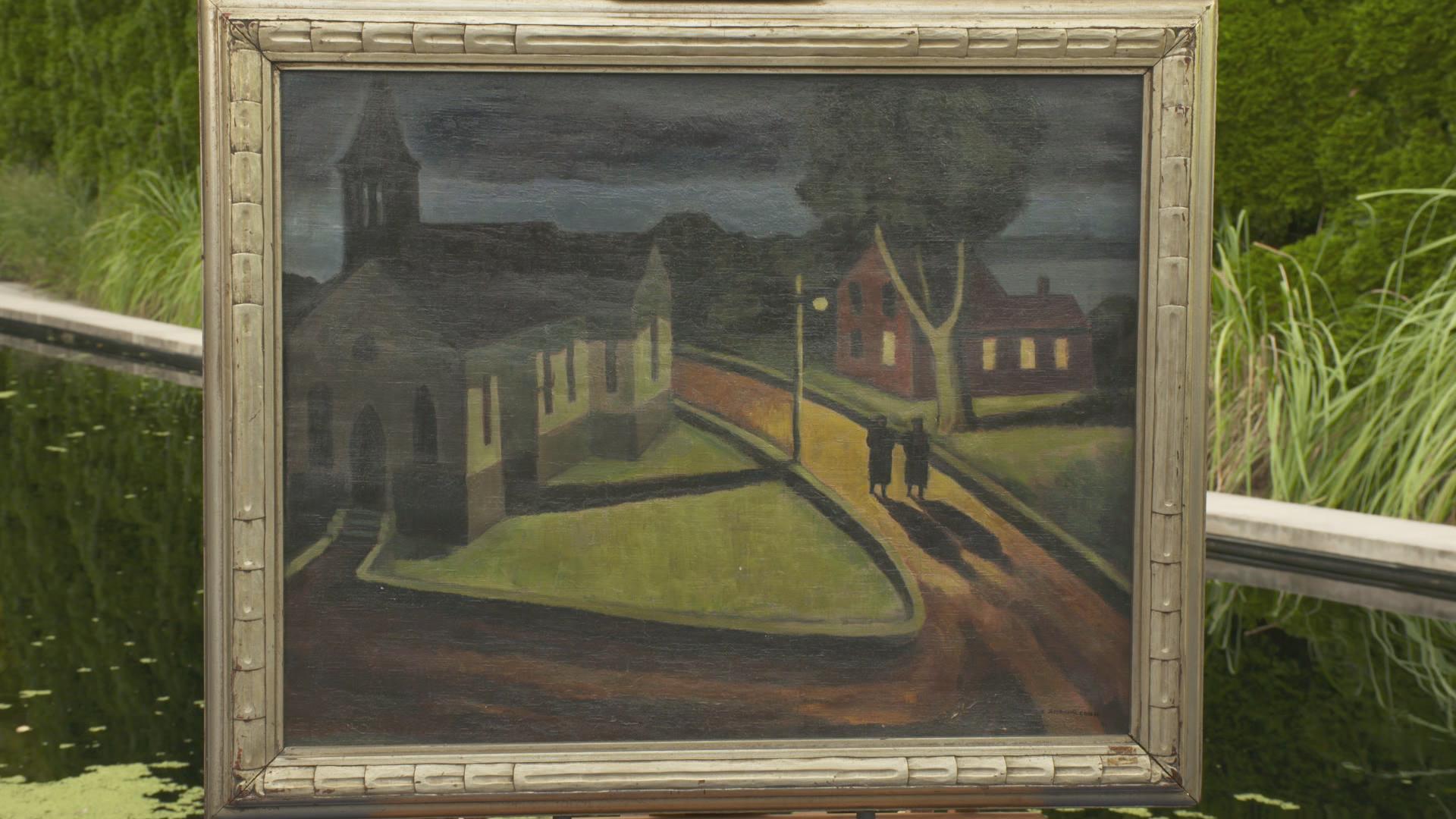 Max Arthur Cohn "Night Scene" Oil, ca. 1935 | Antiques Roadshow | PBS