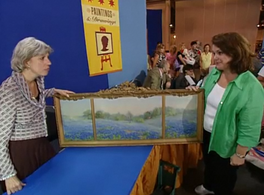 Nannie Huddle Oil Painting, ca. 1920 | Antiques Roadshow | PBS