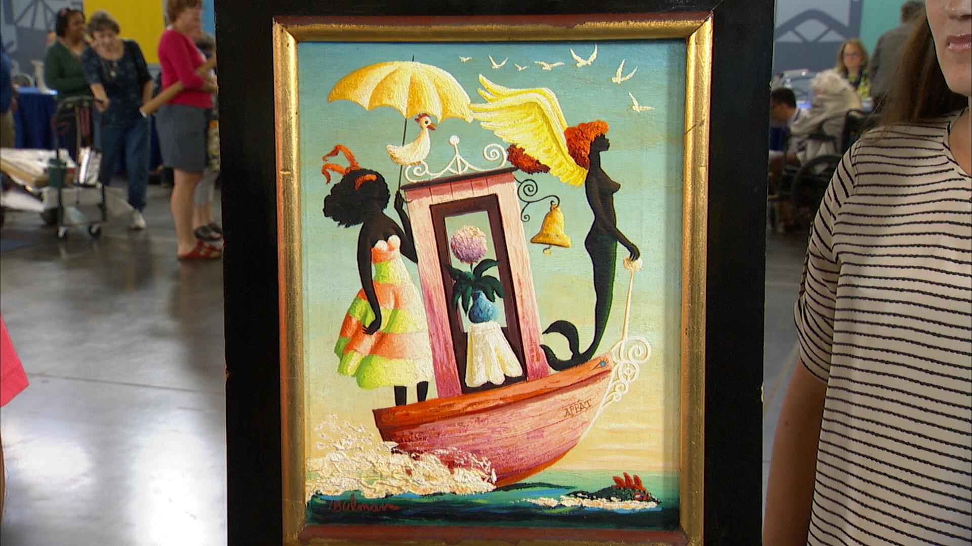 Orville Bulman Oil Painting, ca. 1965 | Antiques Roadshow | PBS