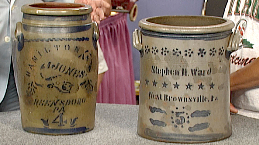 Pennsylvania Stoneware Crocks | Antiques Roadshow | PBS