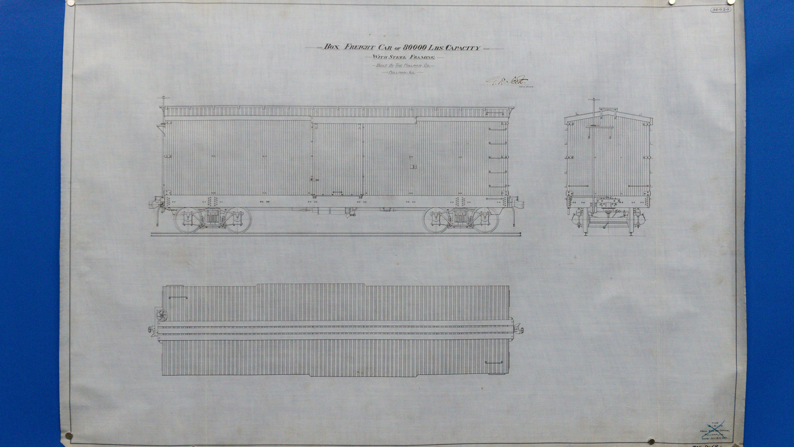 Pullman Railroad Technical Drawings, ca. 1900 | Antiques Roadshow | PBS