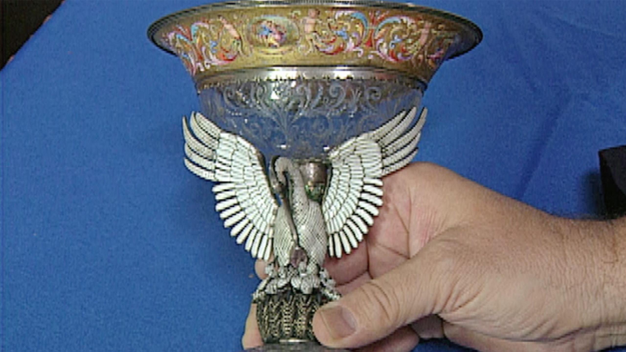 Viennese Enamel & Rock Crystal Cup | Antiques Roadshow | PBS