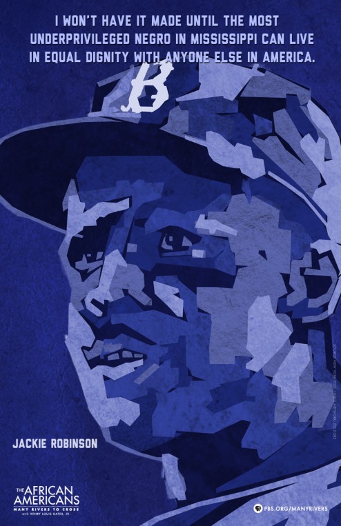 Jackie Robinson | Posters | The African Americans: Many Rivers to Cross ...