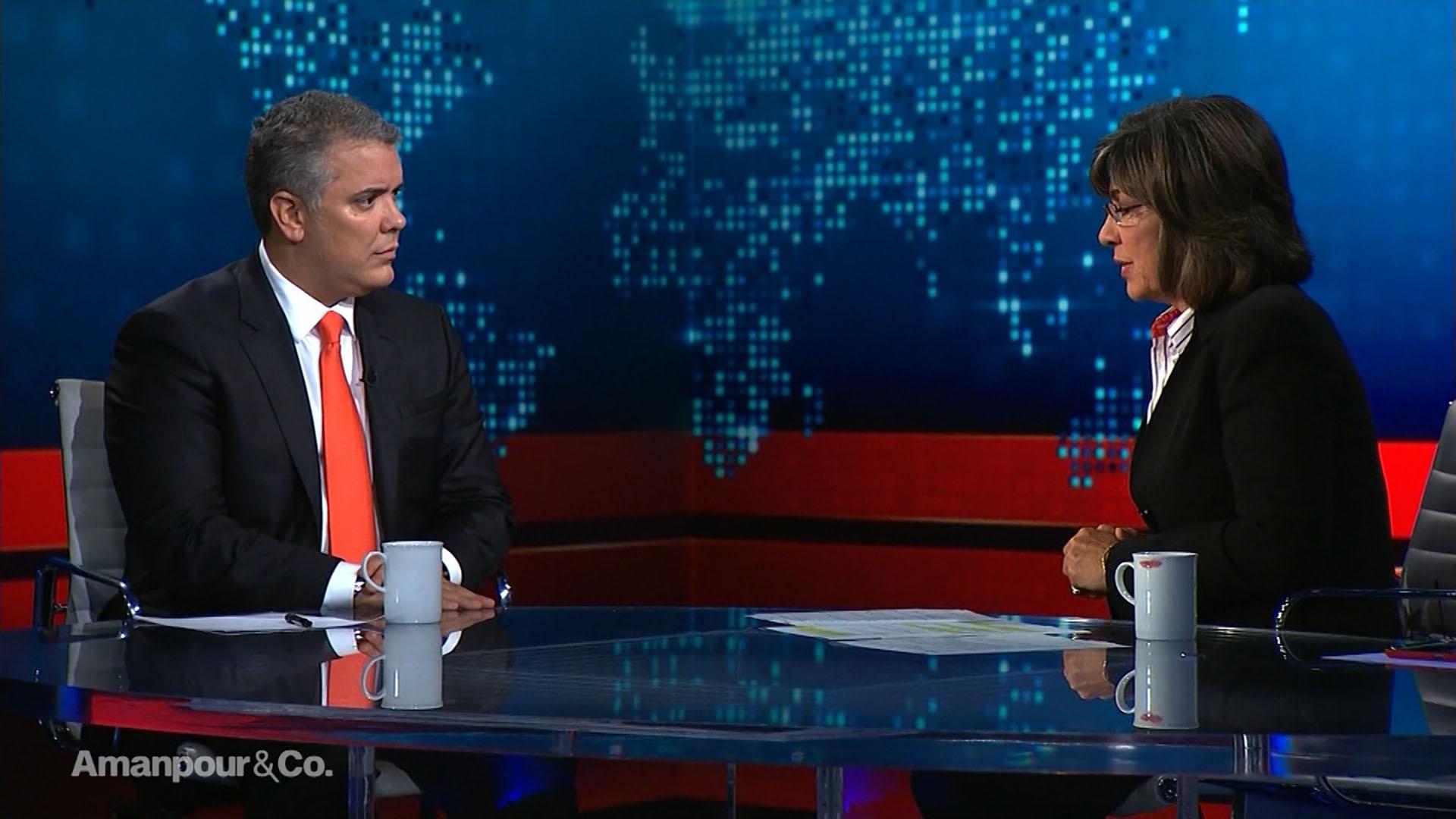 Ivan Duque on the Venezuelan Refugee Situation | Video | Amanpour ...