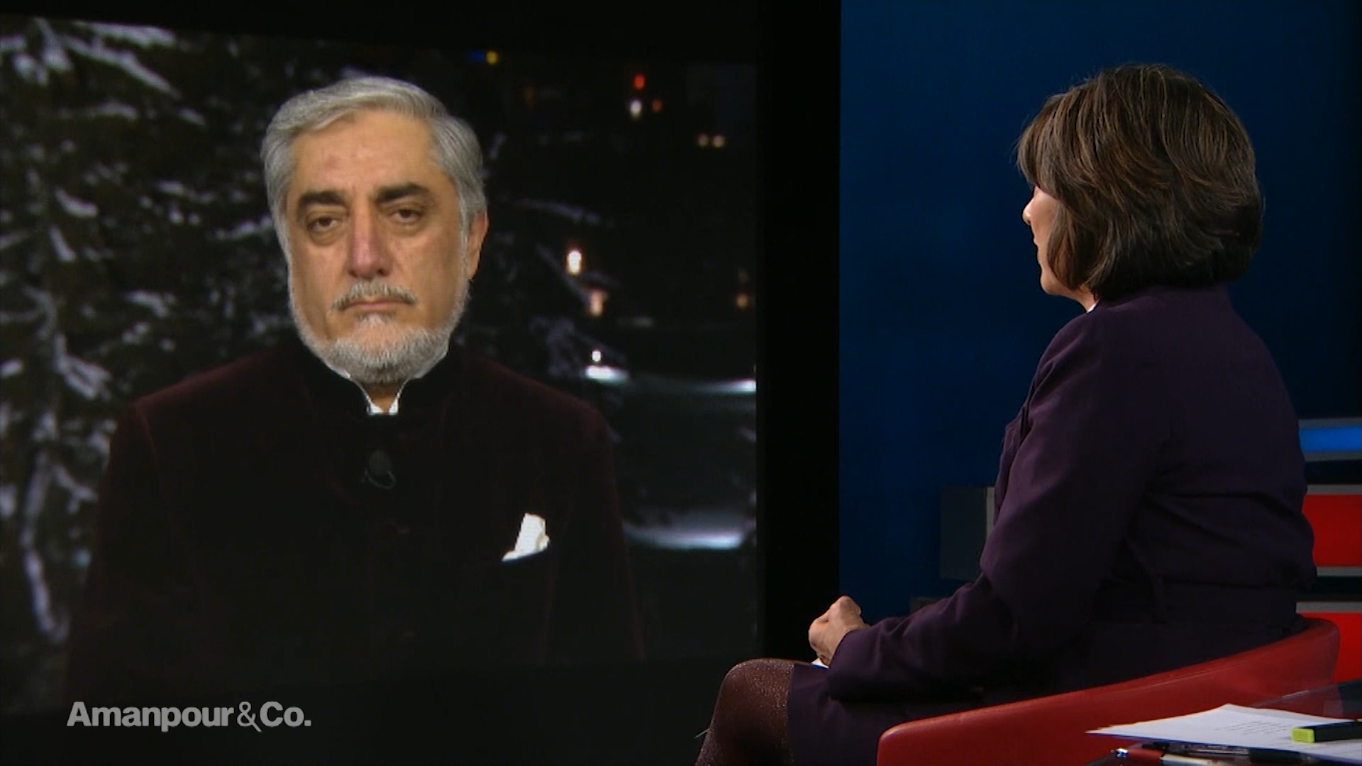 Abdullah Abdullah, Chief Executive of Afghanistan | Video | Amanpour ...