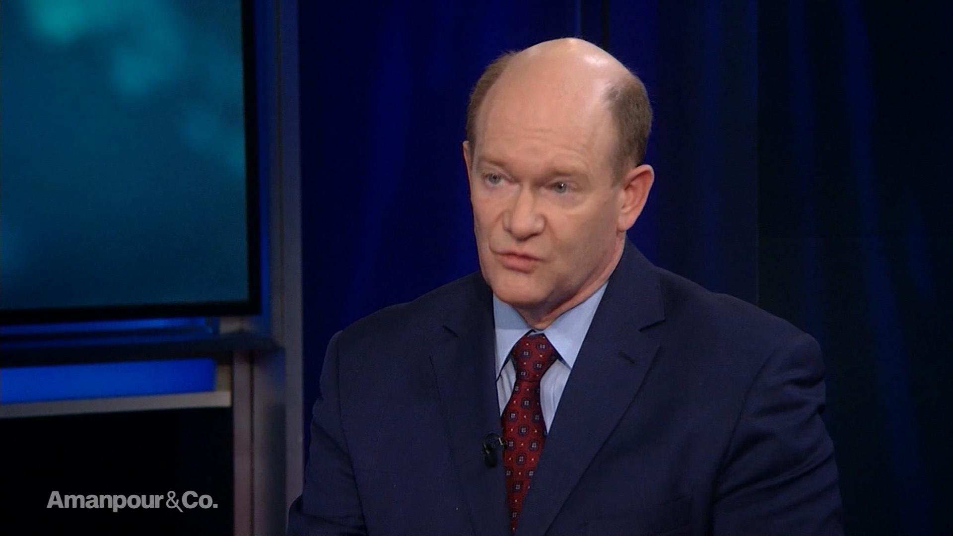 Sen. Chris Coons on the Border Wall | Video | Amanpour & Company | PBS