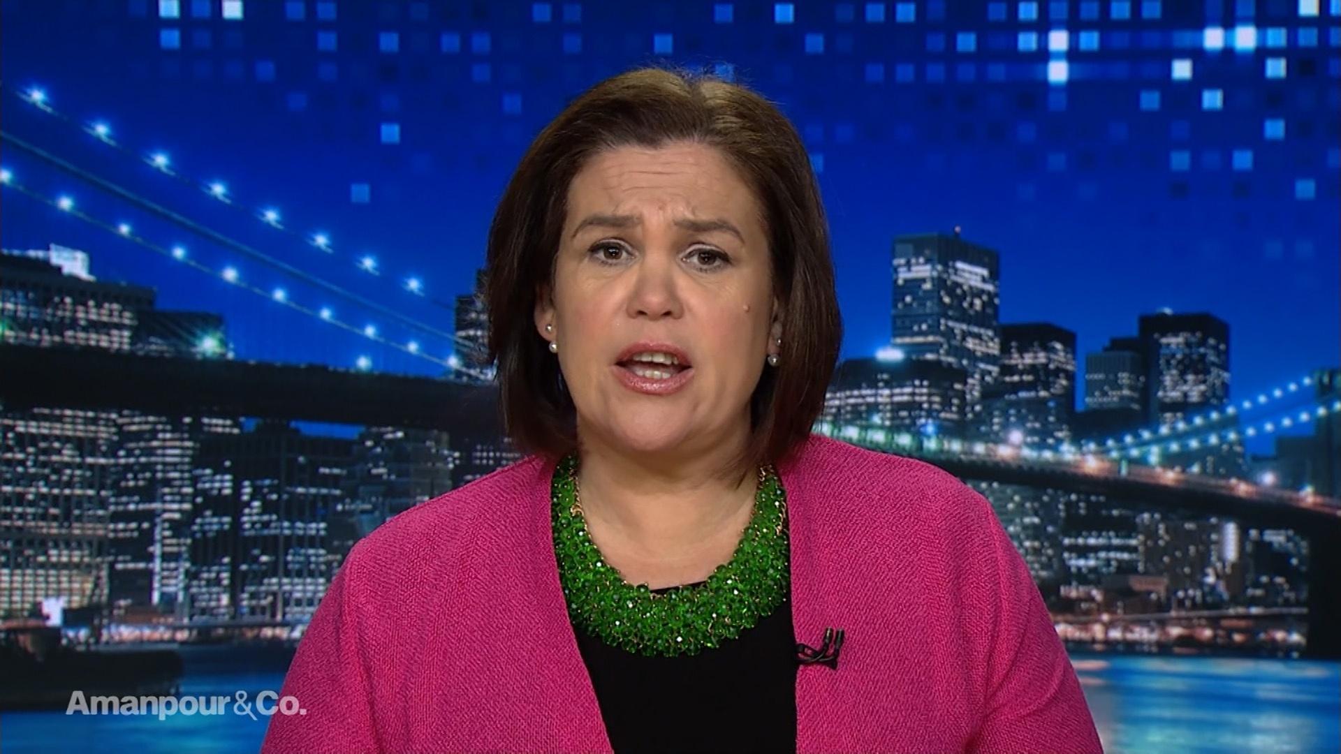 Mary Lou McDonald on How Brexit Will Impact Ireland | Video | Amanpour ...