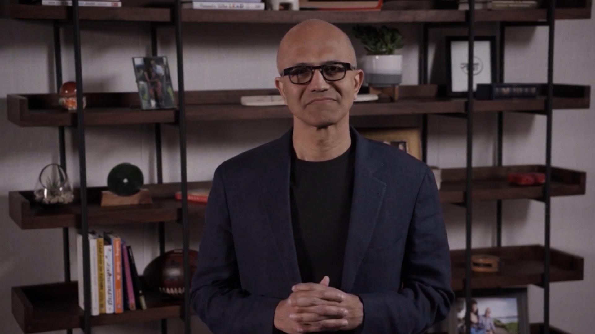Microsoft's CEO on Tech Innovation in the Time of COVID-19 | Video ...