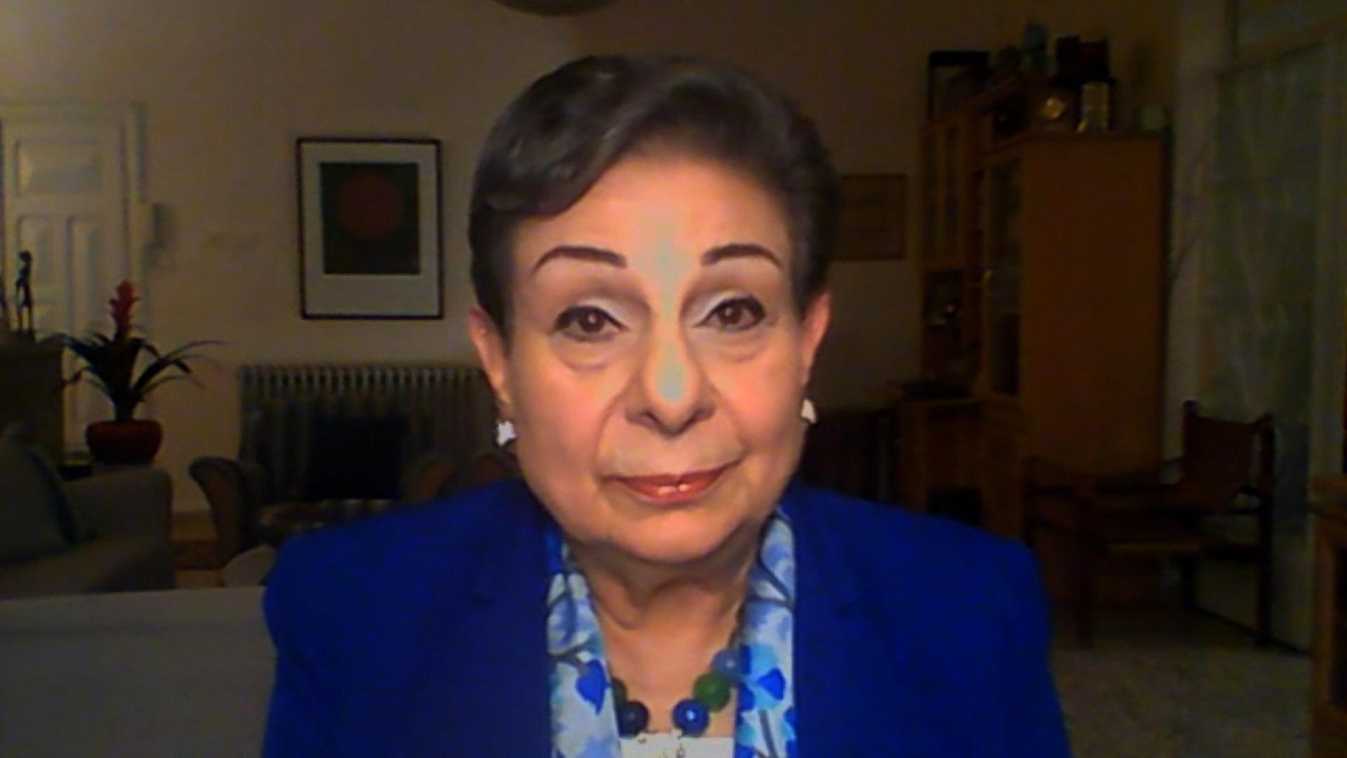 Hanan Ashrawi Explains Why She's Resigning From the PLO | Video ...