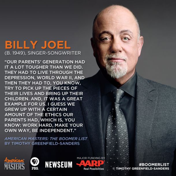The Boomer List | Quotes from the Boomer Generation | American Masters ...