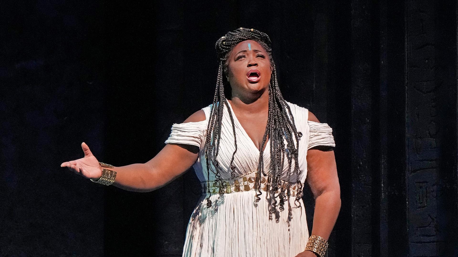 Angel Blue performs “O patria mia” from The Met's "Aida" | Great ...