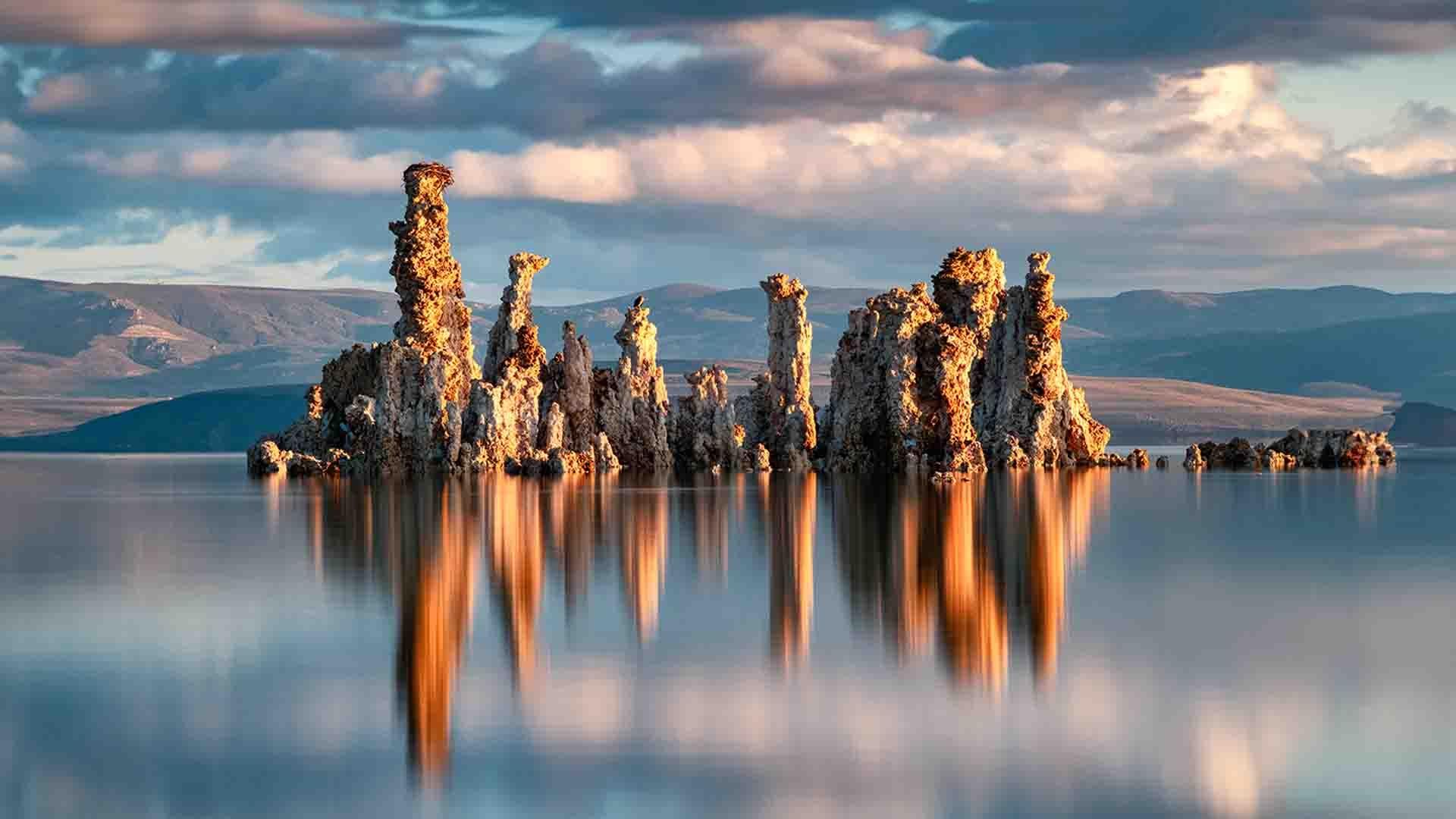 What Are These Strange Towers Growing Out of This Lake? | Untold Earth ...