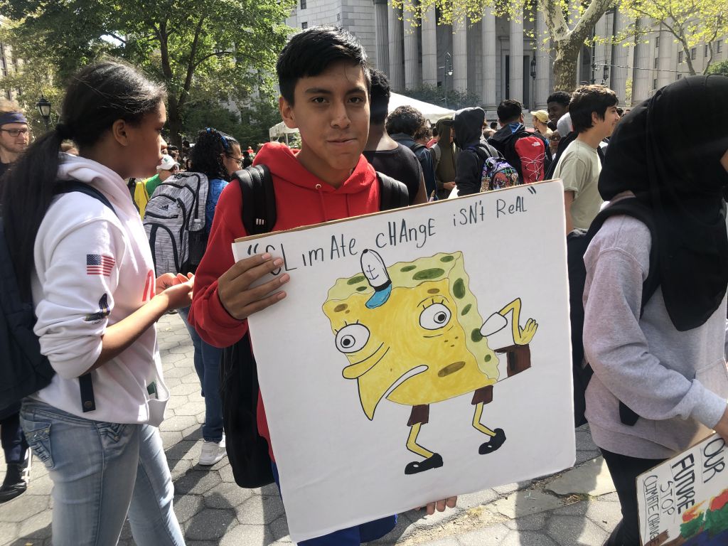 Images from New York City's Global Climate Strike | Peril & Promise | PBS