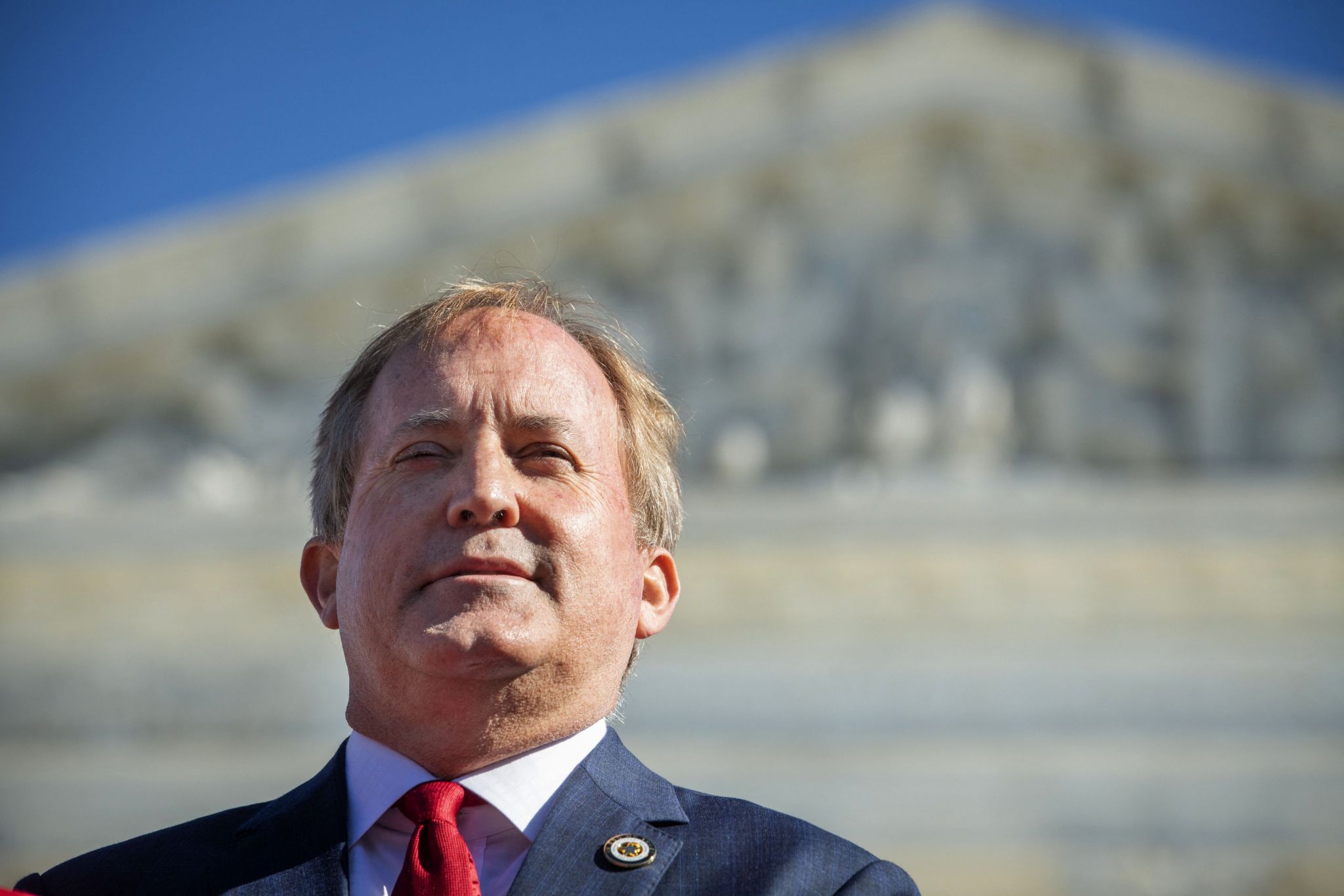 Embattled but defiant, suspended Texas Attorney General Ken Paxton ...