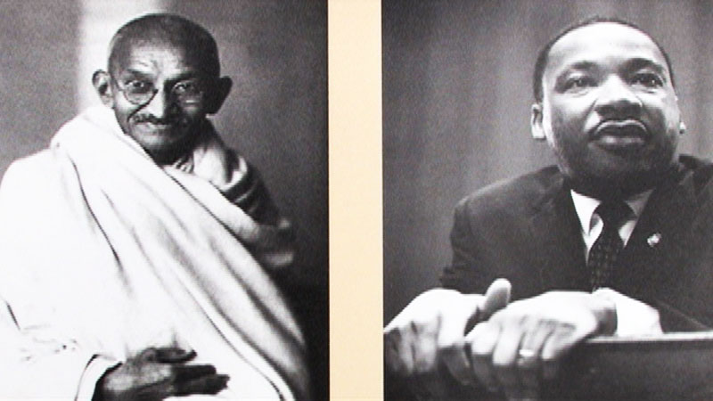 Gandhi Meets Martin Luther King Jr Martin Luther King, Jr. (civil