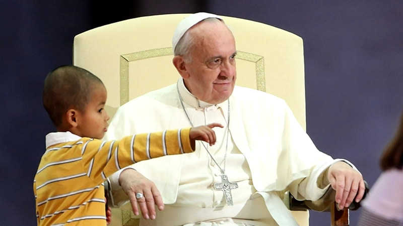 Young Boy Holds Papal Audience | November 1, 2013 | Headlines ...