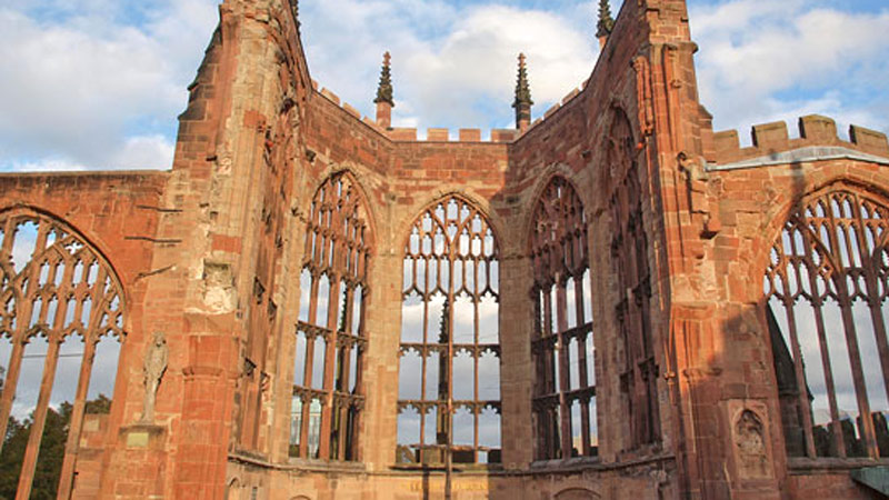 Coventry Cathedral Ruins Represent Reconciliation, Peace | November 8 ...