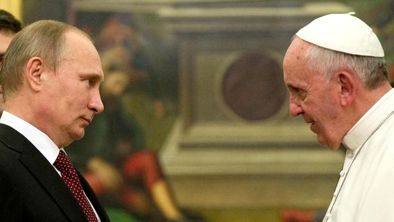 Pope Lays Out Vision for Evangelization, Meets President Putin ...