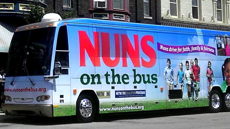 "Nuns on the Bus" Return to Address Influence of Money in Politics ...