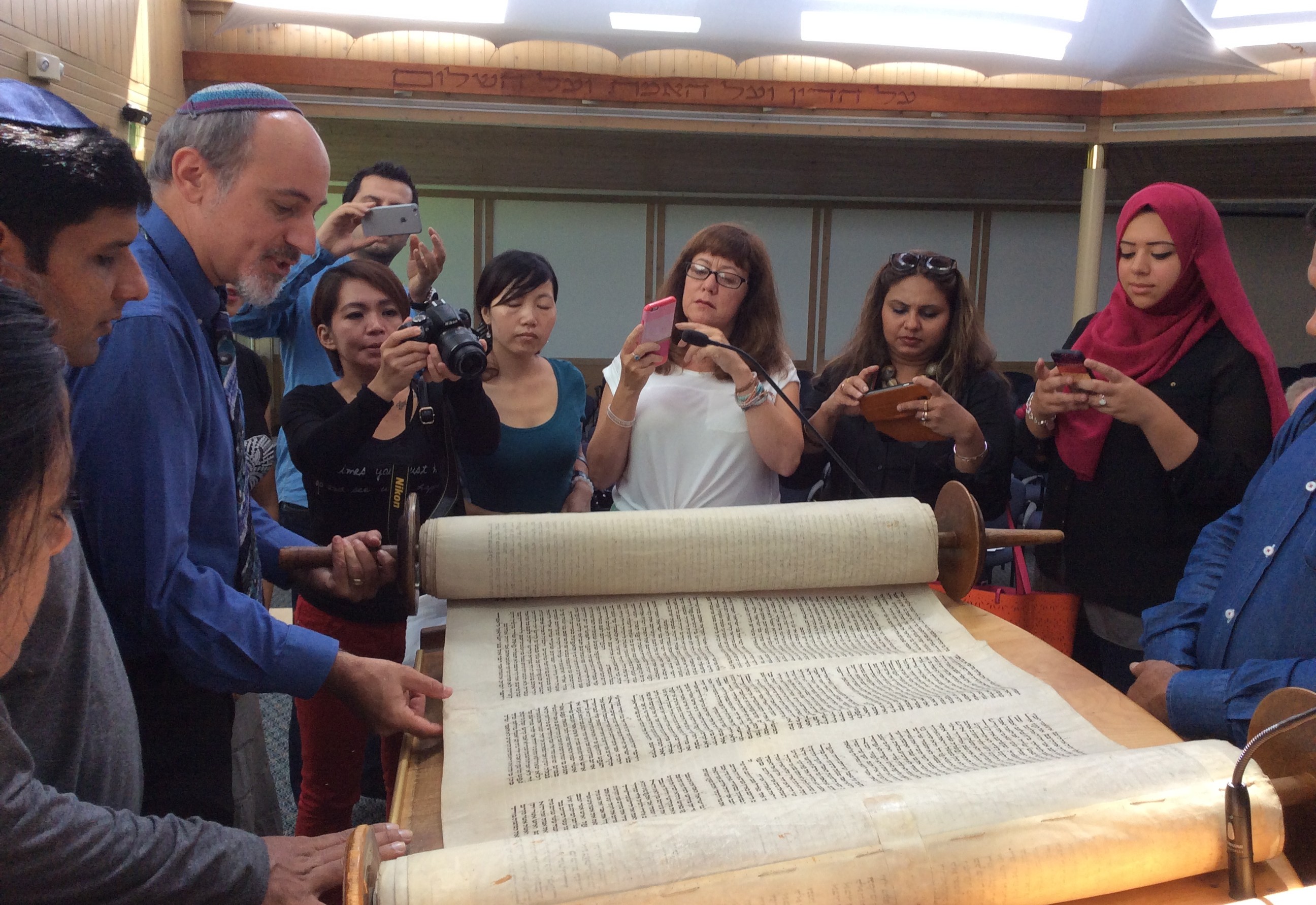 Photo Gallery: Religious Observance at Adat Shalom - Religion & Ethics ...