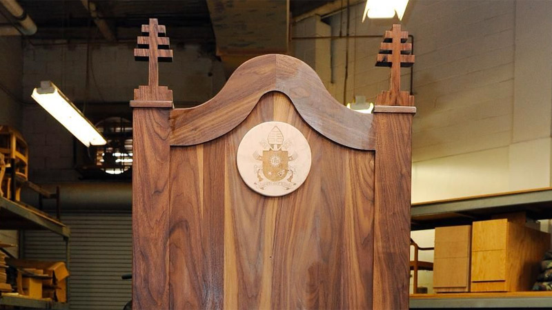Philadelphia Inmates Make Special Chair for Papal Visit | August 28 ...