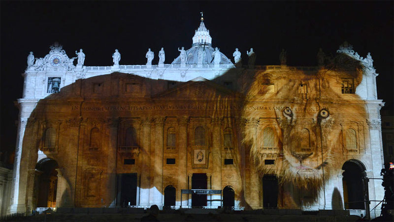 Vatican Light Show Features Images from Natural World | December 11 ...