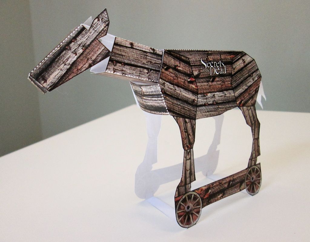 The Real Trojan Horse | Trojan Horse Papercraft | Secrets of the Dead | PBS