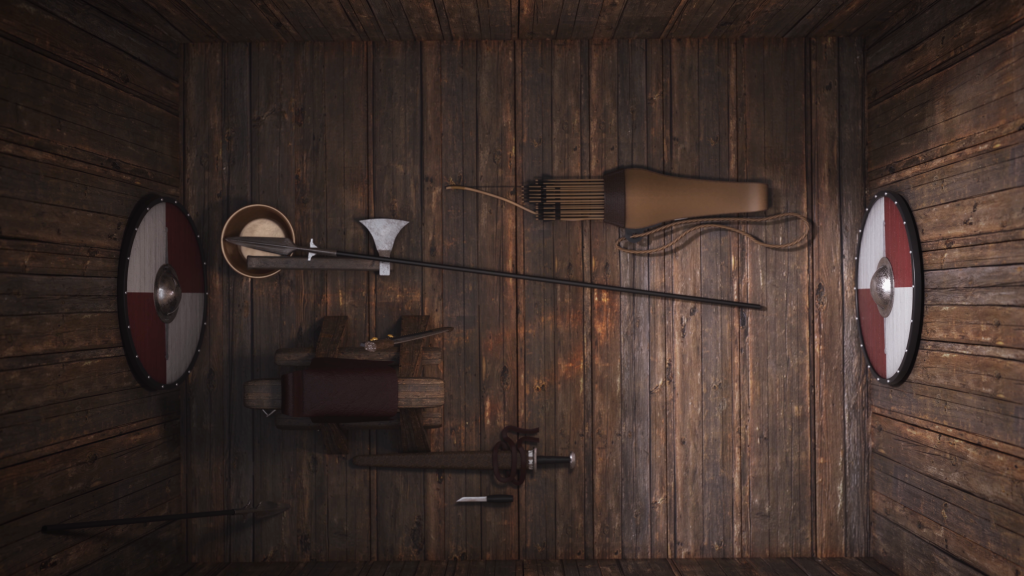 Viking Warrior Queen | Infographic: 6 Weapons Found in This Viking's ...